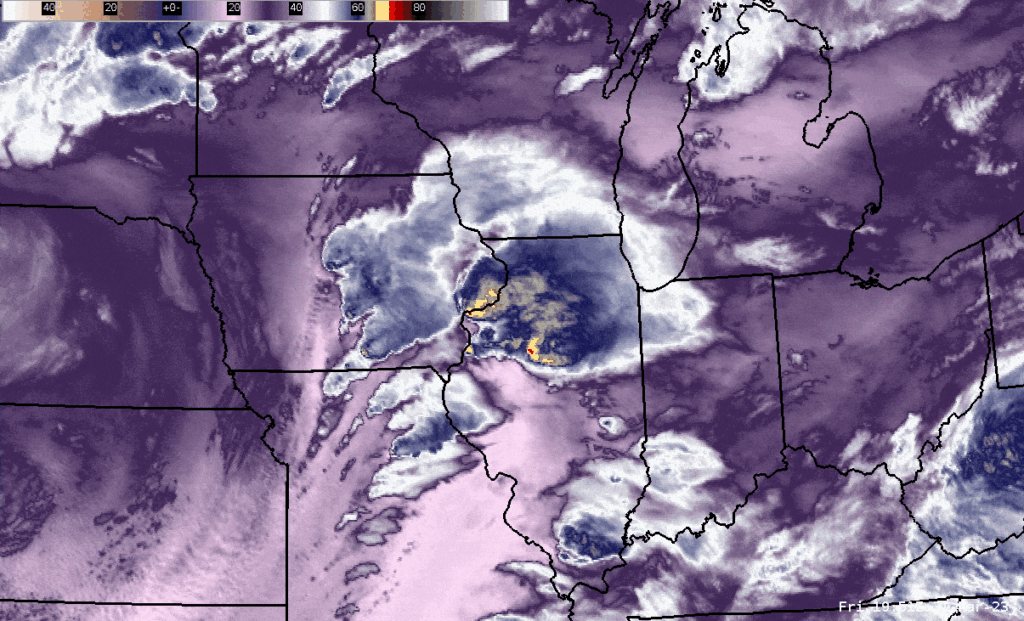 Witness the Power of Nature: Mesmerizing GOES-16 Imagery Captures 3/31 ...
