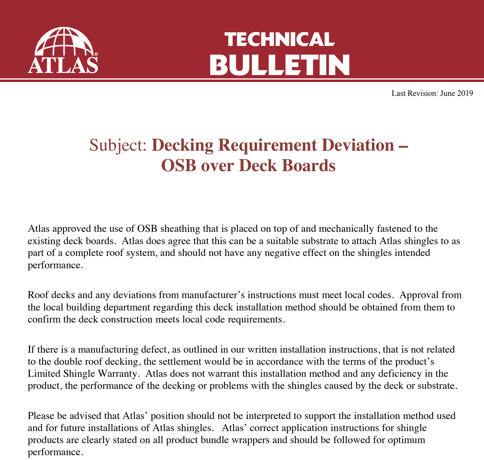 Decking Requirement Deviation – OSB Over Deck Boards: What You Need to ...