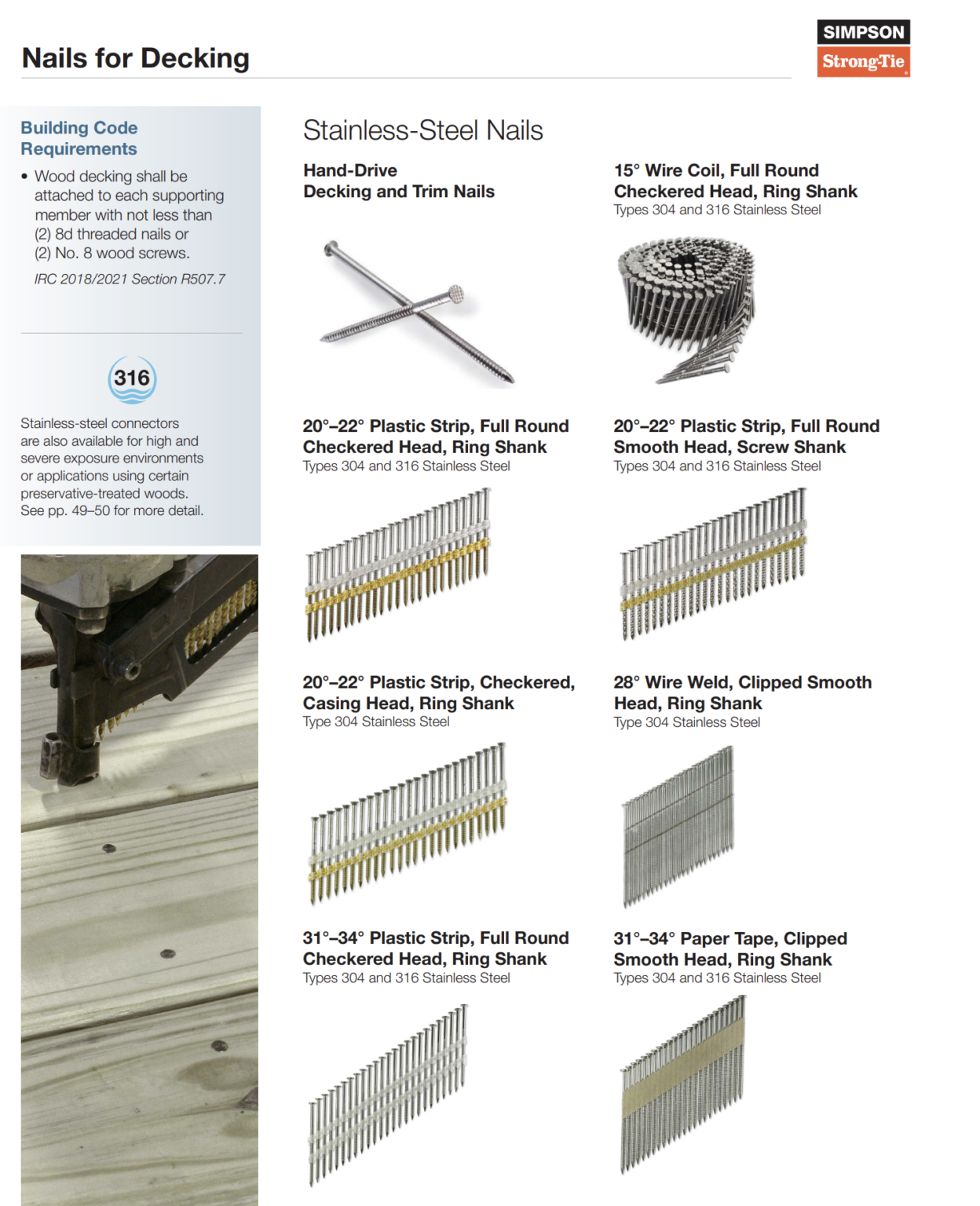 Nails for Decking: Choosing the Best Fasteners for Your Deck - Stay Up ...